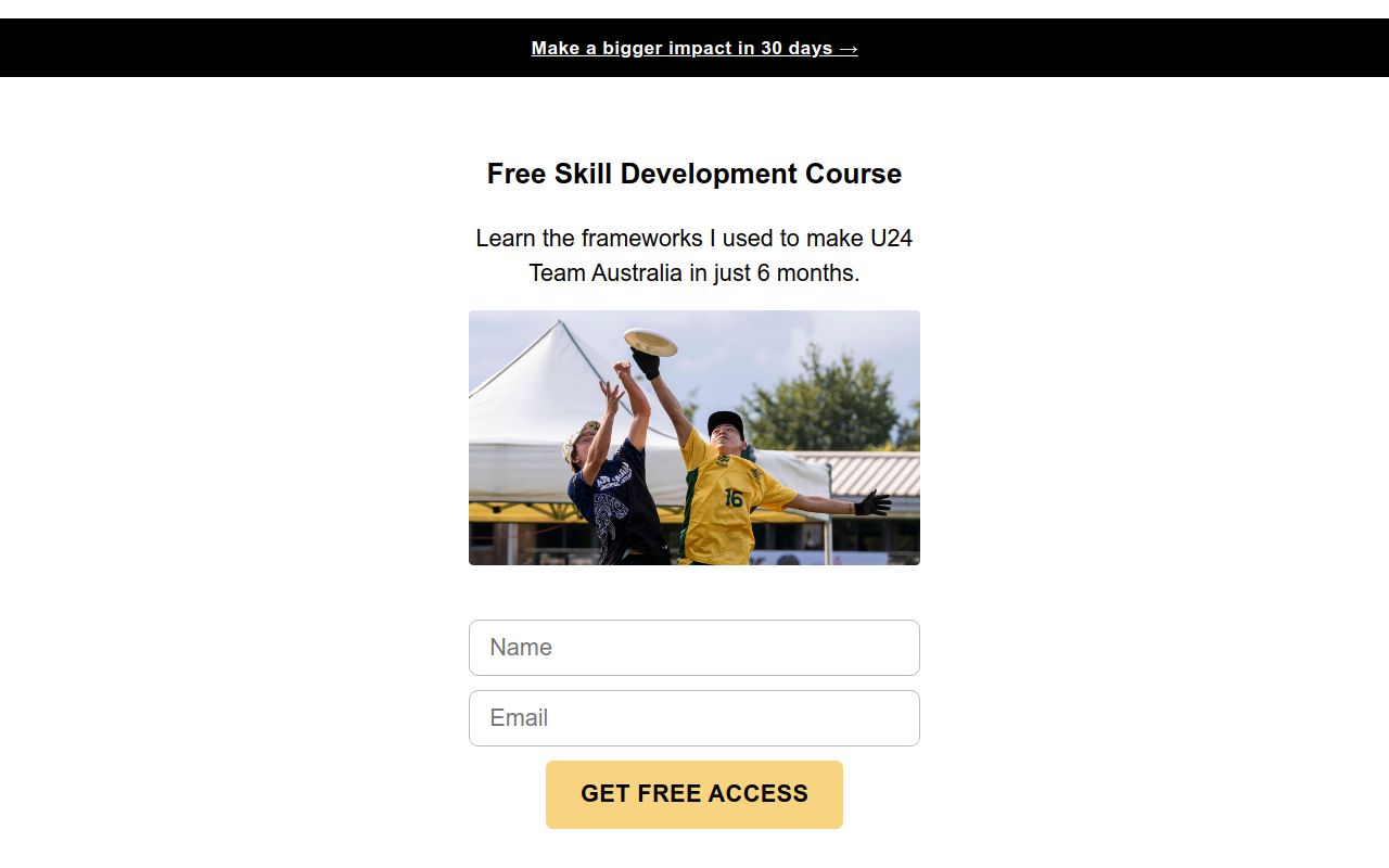 Free Skill Development Course